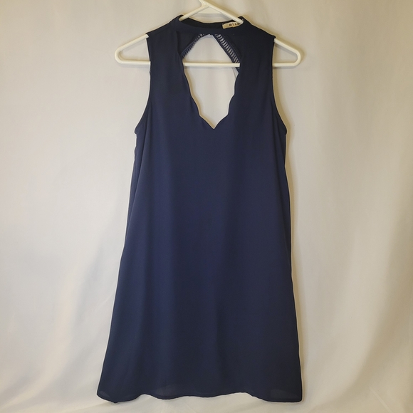 miami | Dresses | Miami Navy Backless Dress | Poshmark